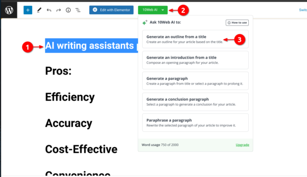 41 Free to Best Value AI Writing Assistants in 2023 - 10Web