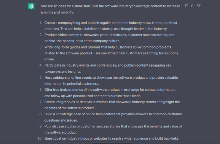 73 Smart ChatGPT Prompts for Marketing (2023) - 10Web