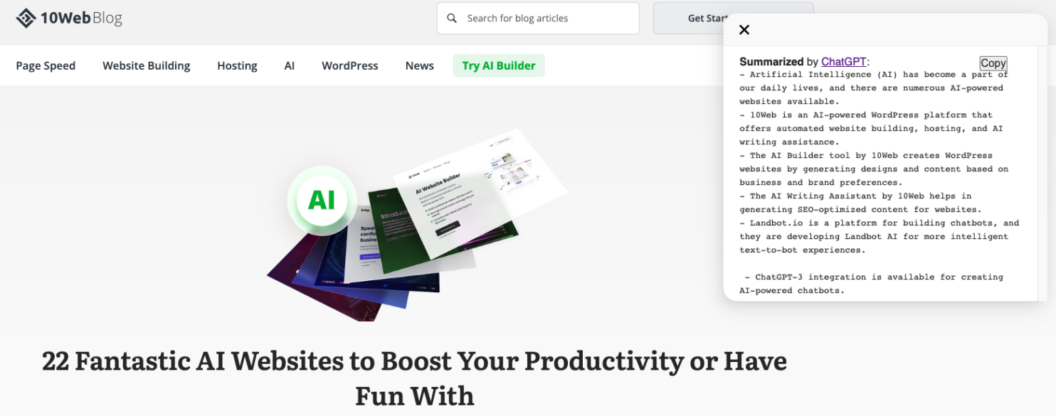 17 ChatGPT Extensions to Make It More Useful - 10Web