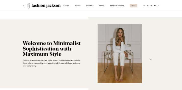 35 Trendiest Fashion Blog Examples in 2023 - 10Web