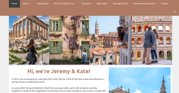 33 Easy and Beautiful Travel Blog Examples in 2023 - 10Web