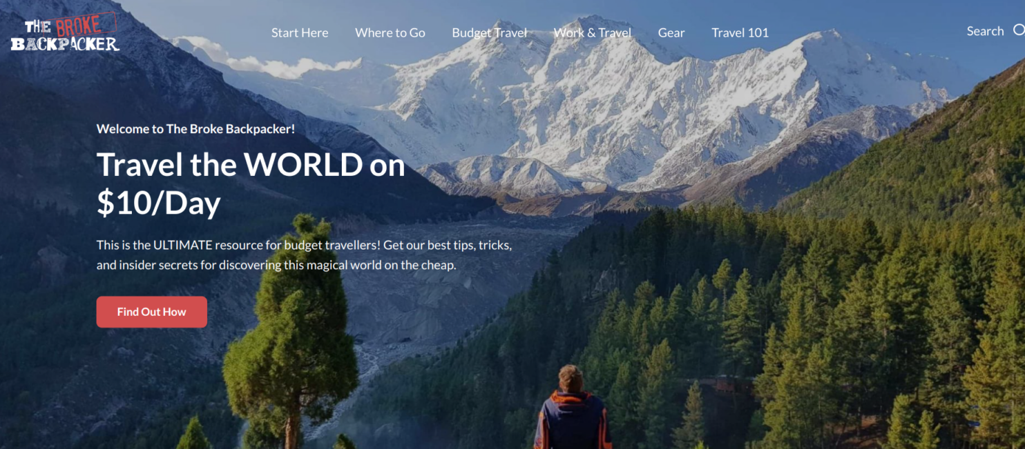 33 Easy and Beautiful Travel Blog Examples in 2023 - 10Web
