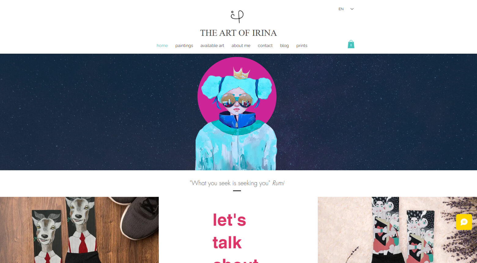 44 Creative Artist Website Examples for Inspiration - 10Web