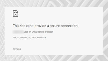 Fix ERR_SSL_VERSION_OR_CIPHER_MISMATCH Errors - 10Web