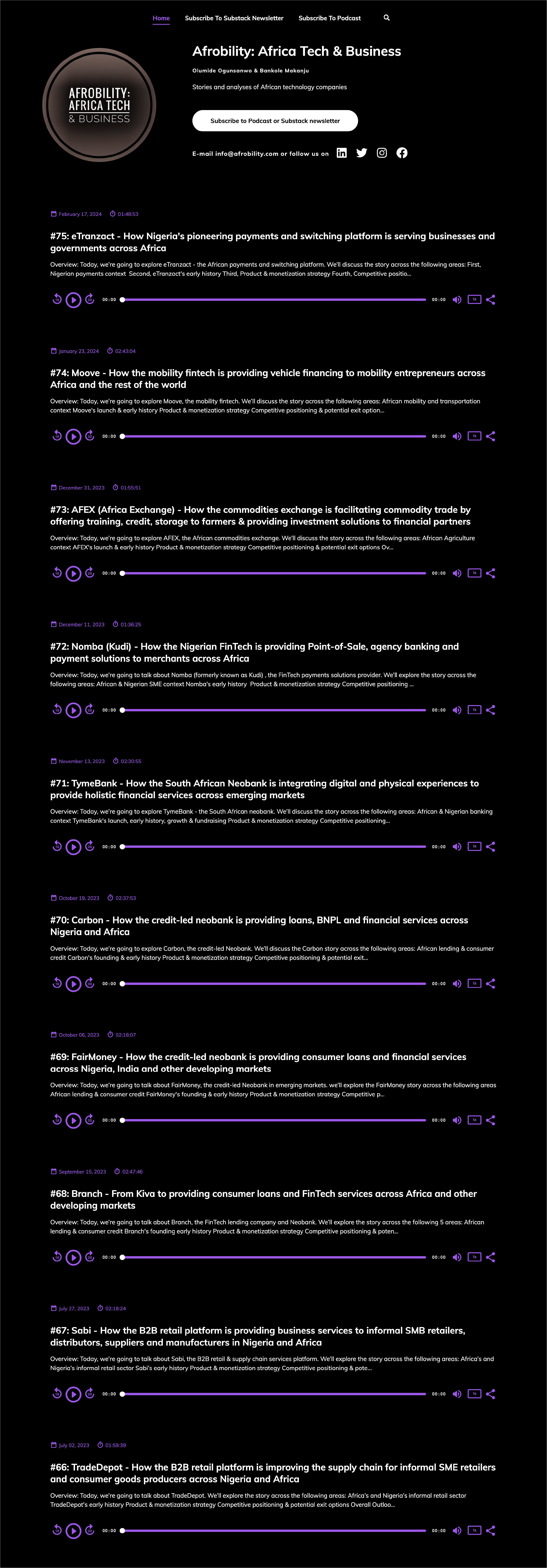 31 Podcast Website Examples to Use as Inspiration in 2024 - 10Web