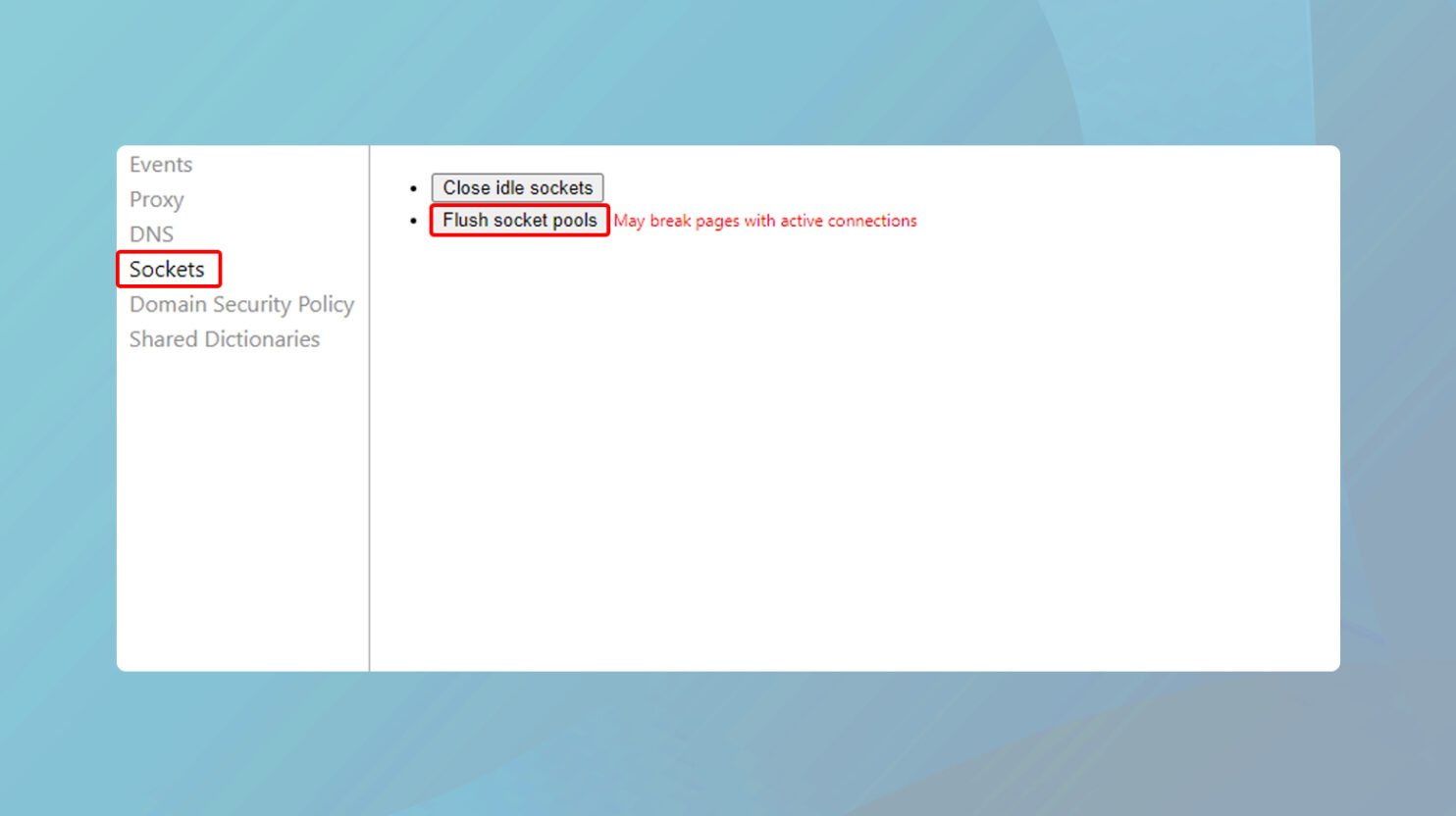 Fix ERR_SPDY_PROTOCOL_ERROR—Chrome Browsing Issue