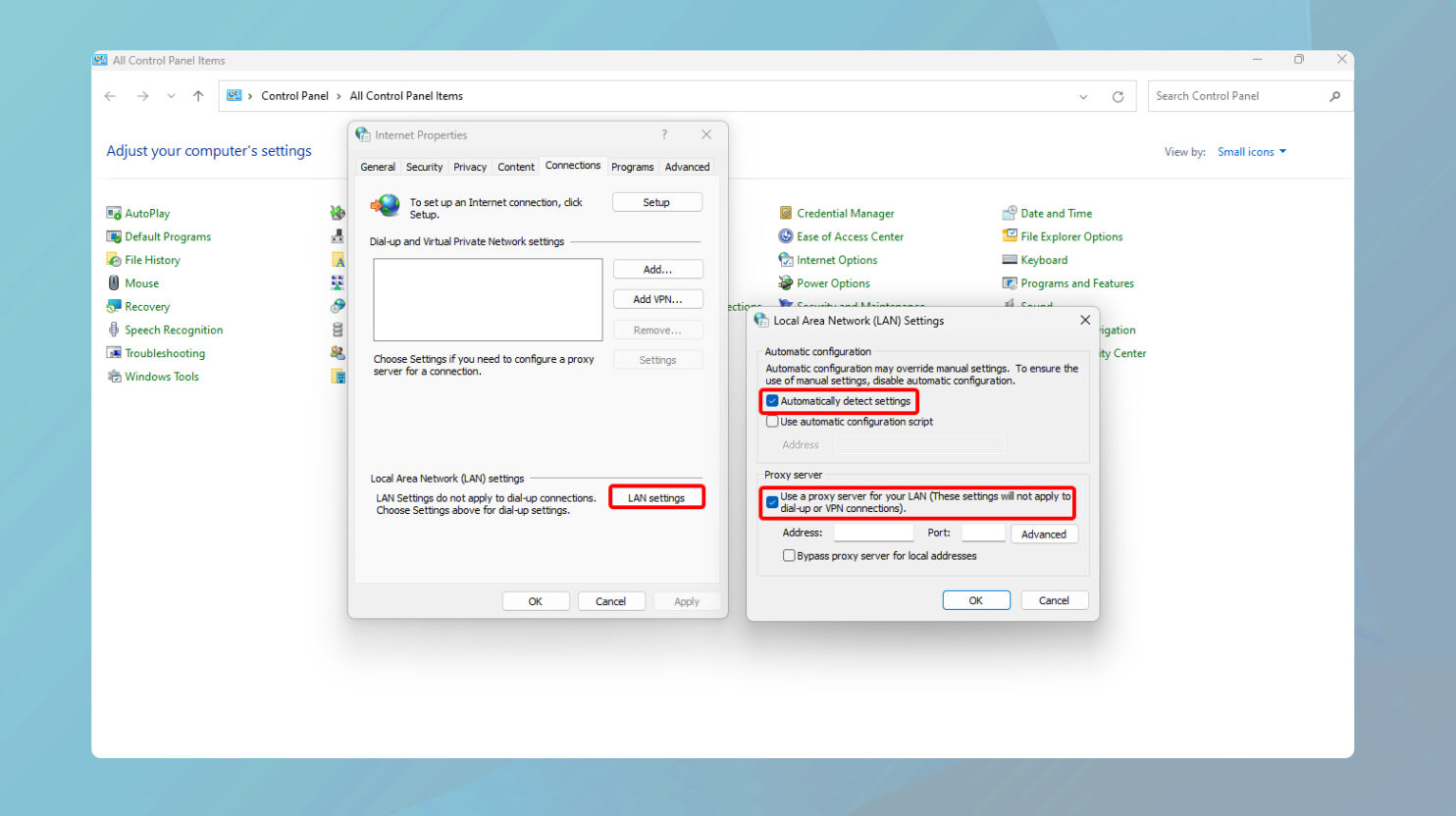 ERR_TUNNEL_CONNECTION_FAILED Error – Fast Fix