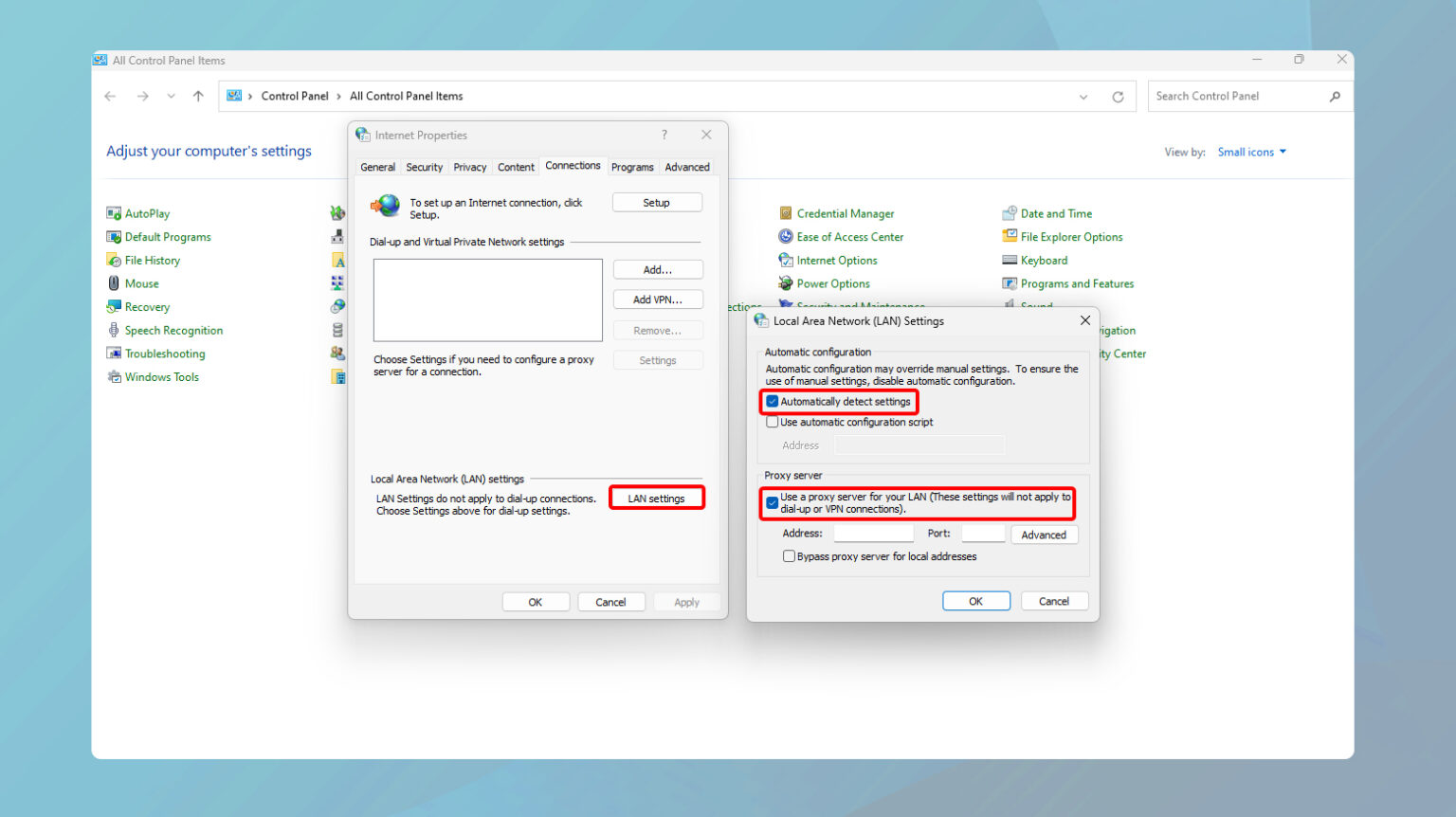 ERR_TUNNEL_CONNECTION_FAILED Error – Fast Fix