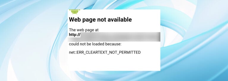 Err_Cleartext_Not_Permitted Error: Easy Solutions - 10Web
