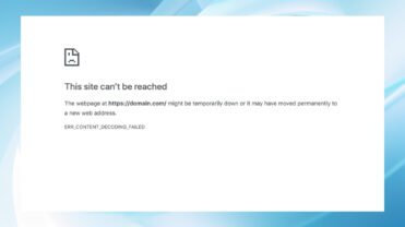ERR_CONTENT_DECODING_FAILED: Quick, Easy Fixes - 10Web
