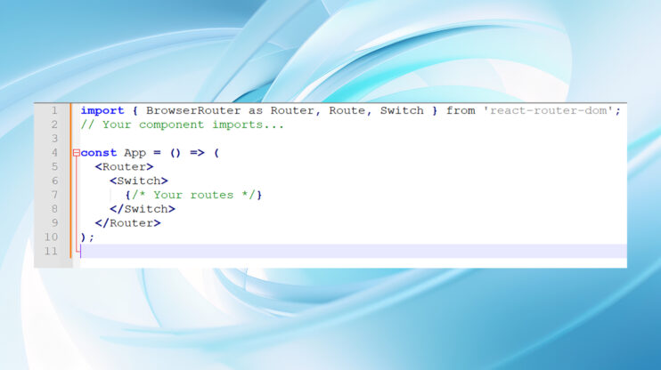 Reacts Switch Not Exported Error Quick Guide 10web 