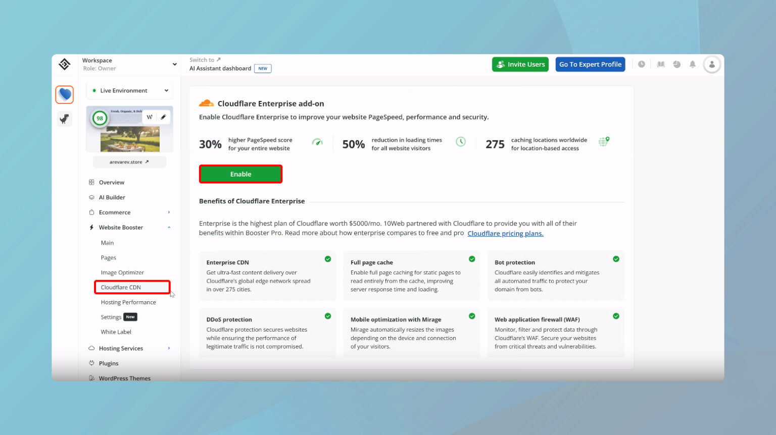 Cómo resolver el error 509 Límite de ancho de banda superado - 10Web