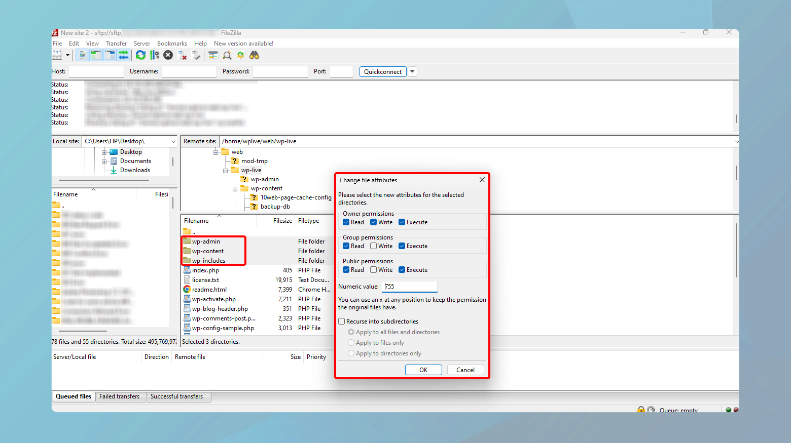 Installation Failed Could Not Create Directory Wordpress Fix