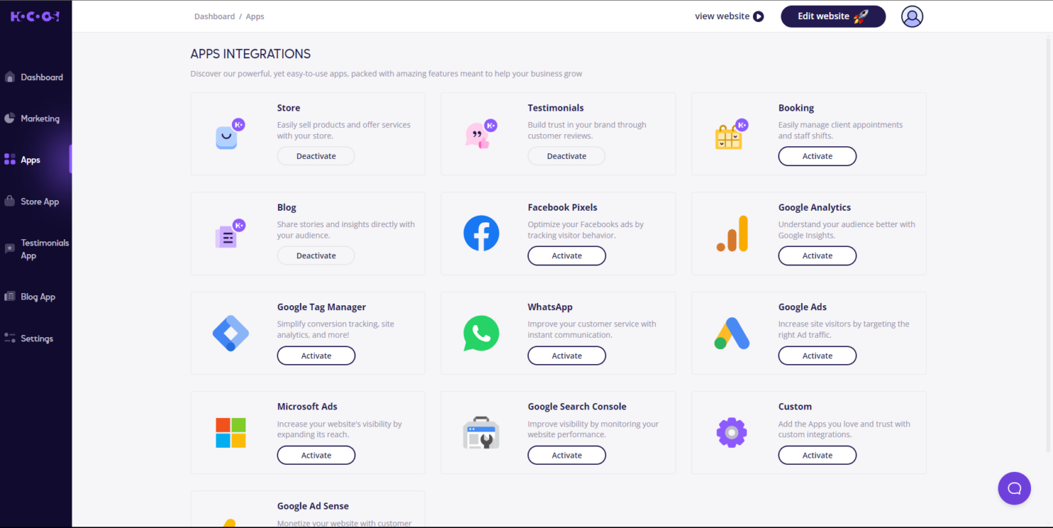 Hocoos AI Website Builder Review - 10Web