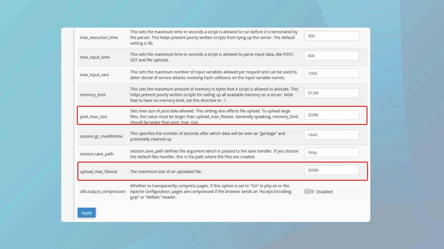 Fix "Uploaded File Exceeds upload_max_filesize" | 10Web