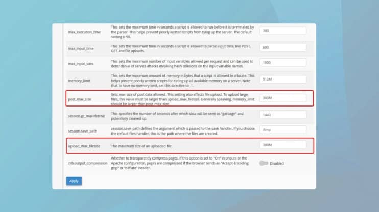Fix "Uploaded File Exceeds upload_max_filesize" | 10Web