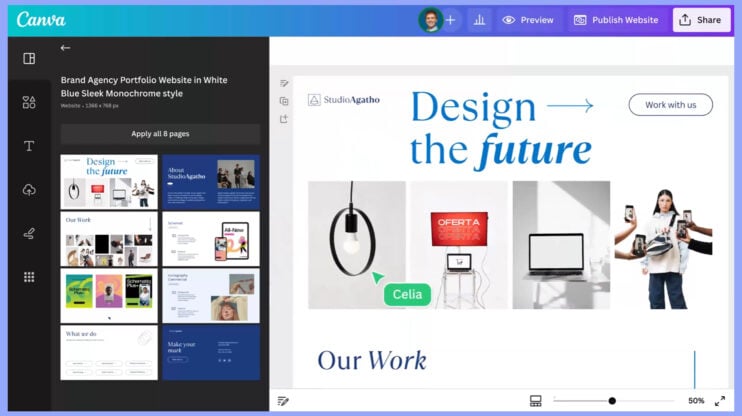 14 Inspiring Canva Websites & Guide For Easy Website Building