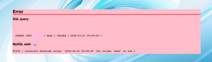 MySQL Error 1292 Demystified: Quick Fixes