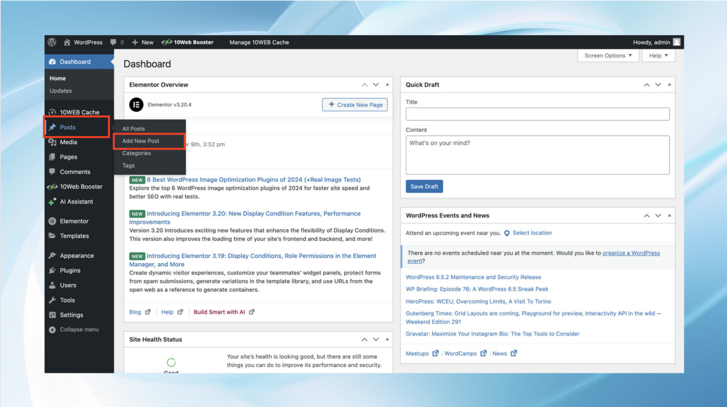 How to Create a Blog on WordPress: 7 Basic Steps - 10Web