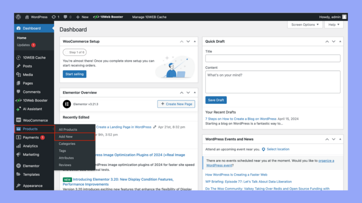 How to Make an Ecommerce Website With WordPress - 10Web