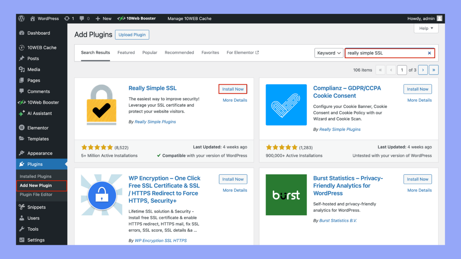 How to Install an SSL Certificate on WordPress - 10Web