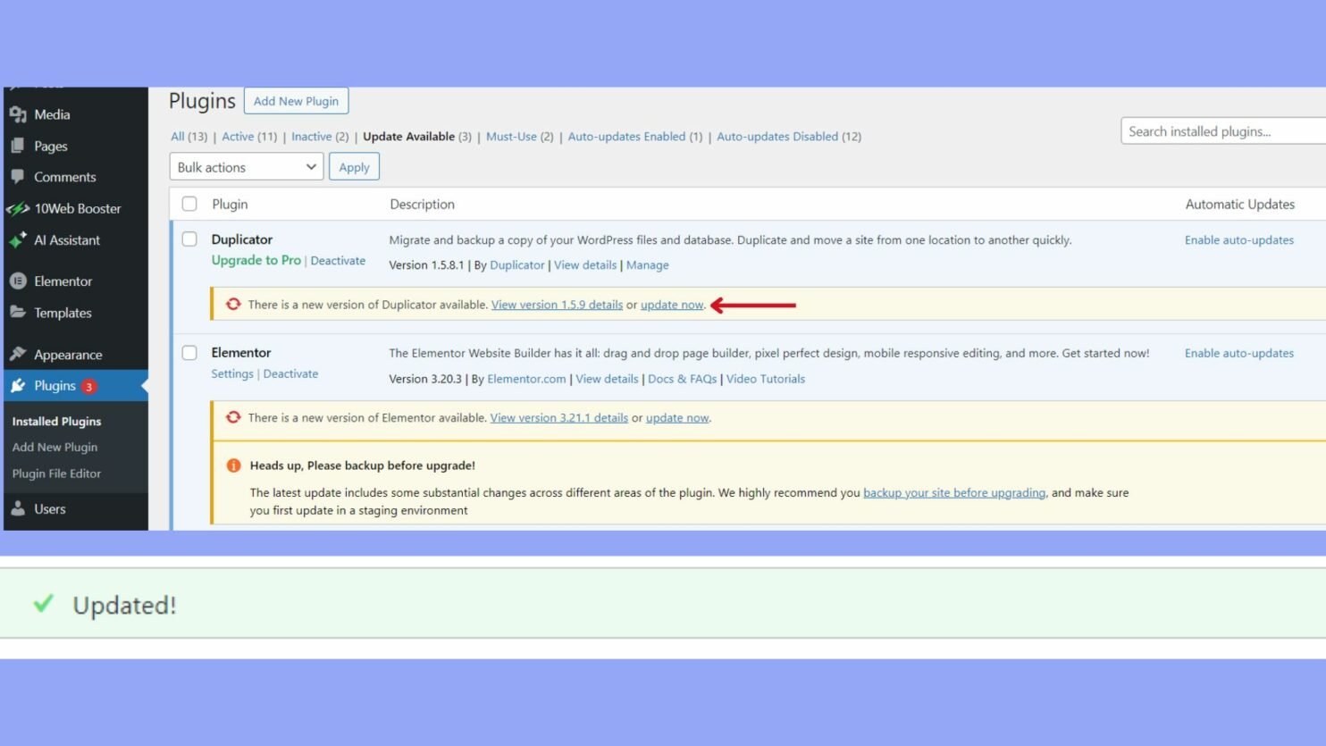 How to Manually Update WordPress Plugin (3 Methods)