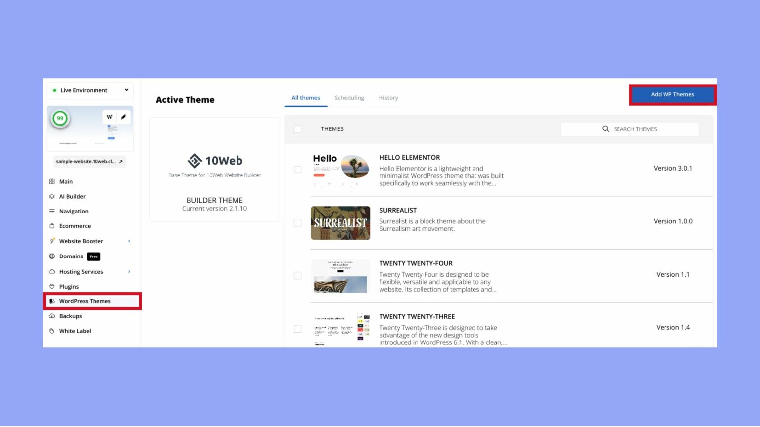 How to Update WordPress Theme - 10Web