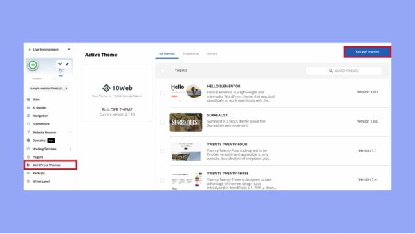 How to Update WordPress Theme - 10Web