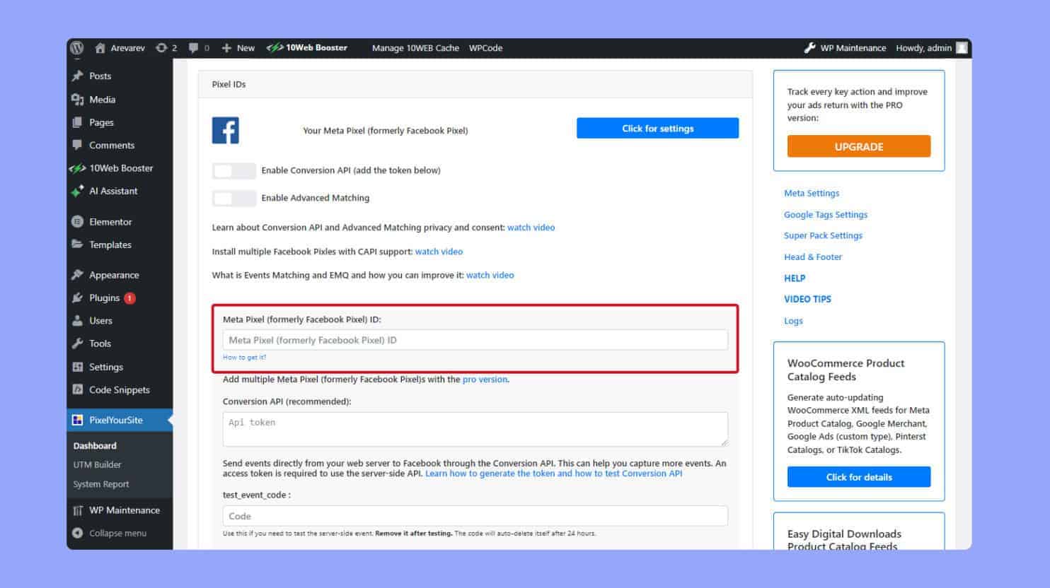How to Add Facebook Pixel to WordPress | 10Web