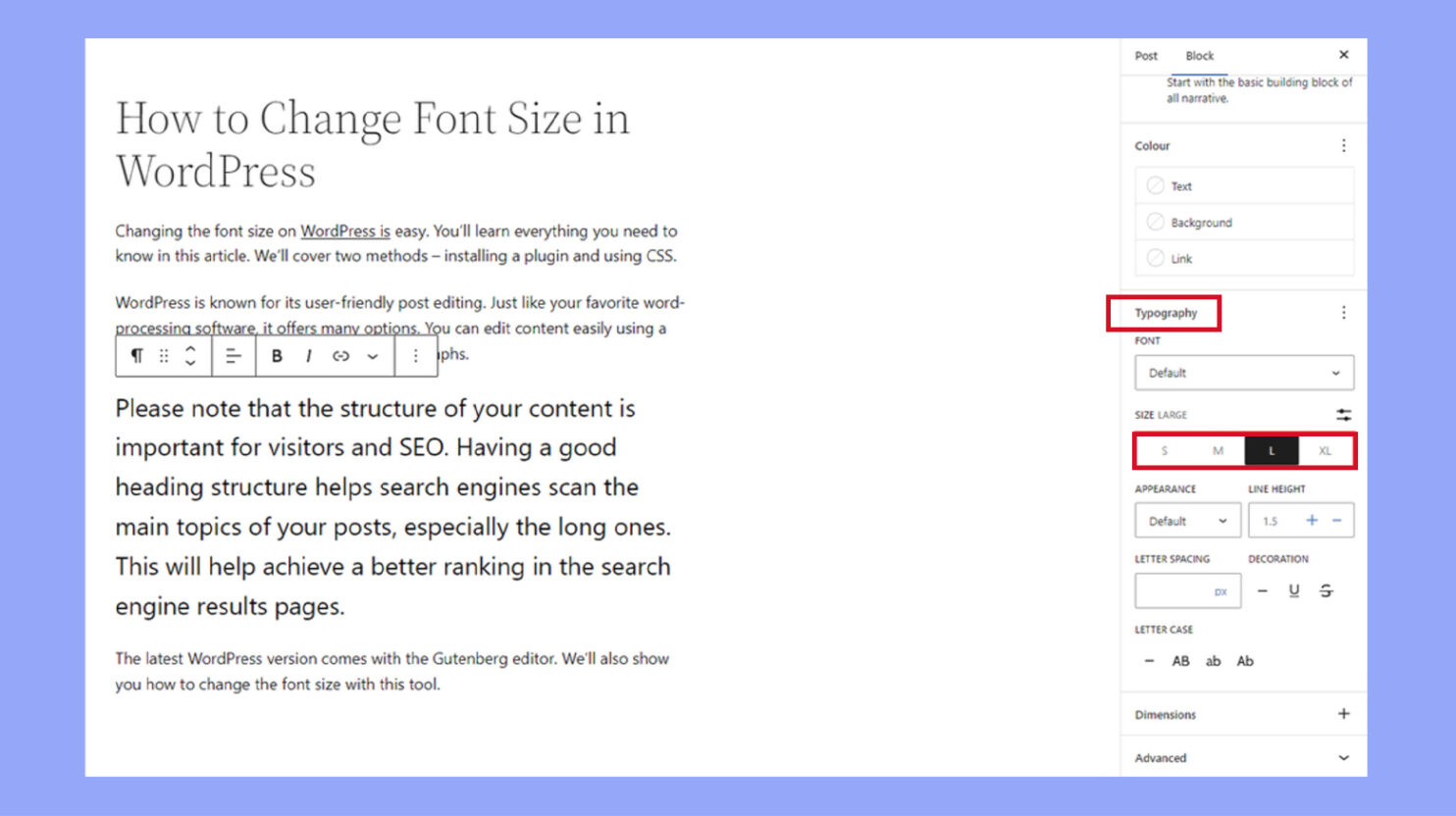 How to Change Font Size in WordPress: A Quick Guide - 10Web