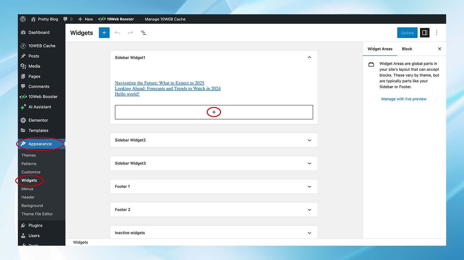 How To Add A Sidebar In Wordpress 10web