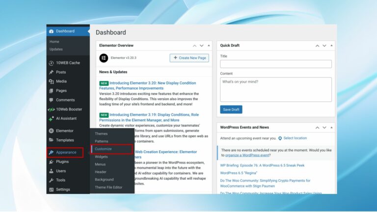 How to Edit Header in WordPress (Step by Step) - 10Web
