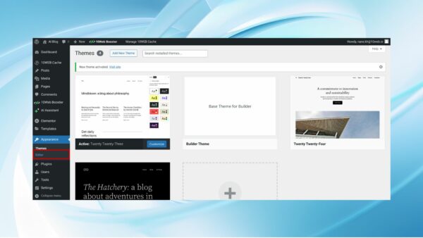 How to Edit Header in WordPress (Step by Step) - 10Web