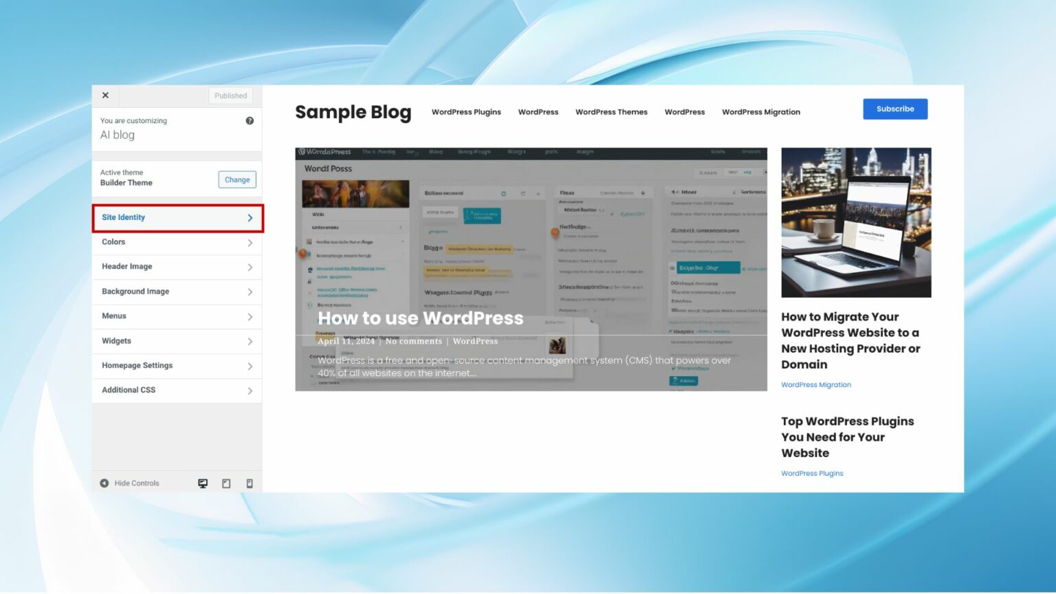 How to Edit Header in WordPress (Step by Step) - 10Web