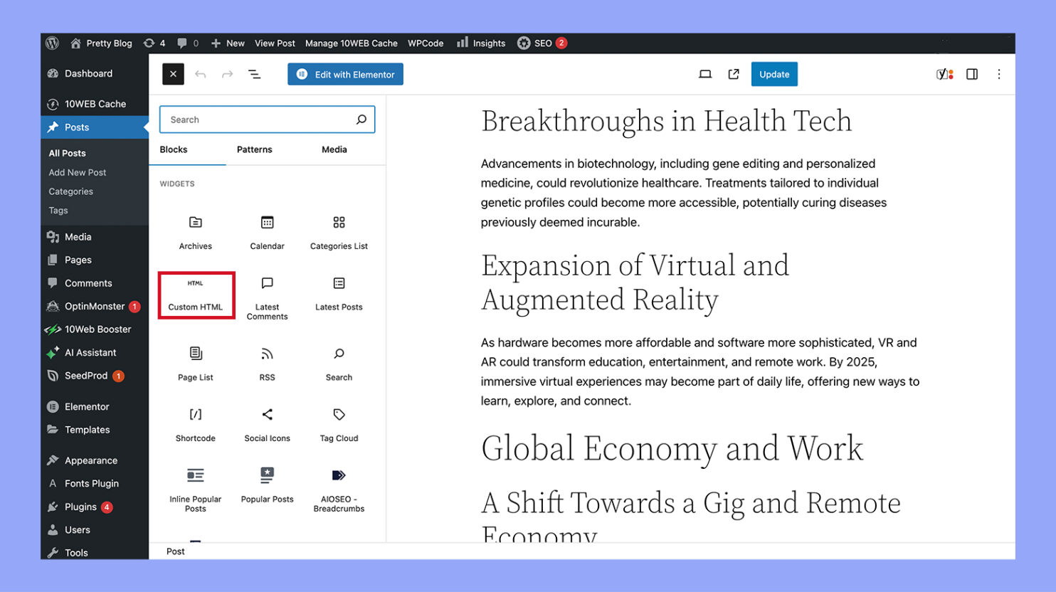 How to Embed a Google Form in WordPress - 10Web