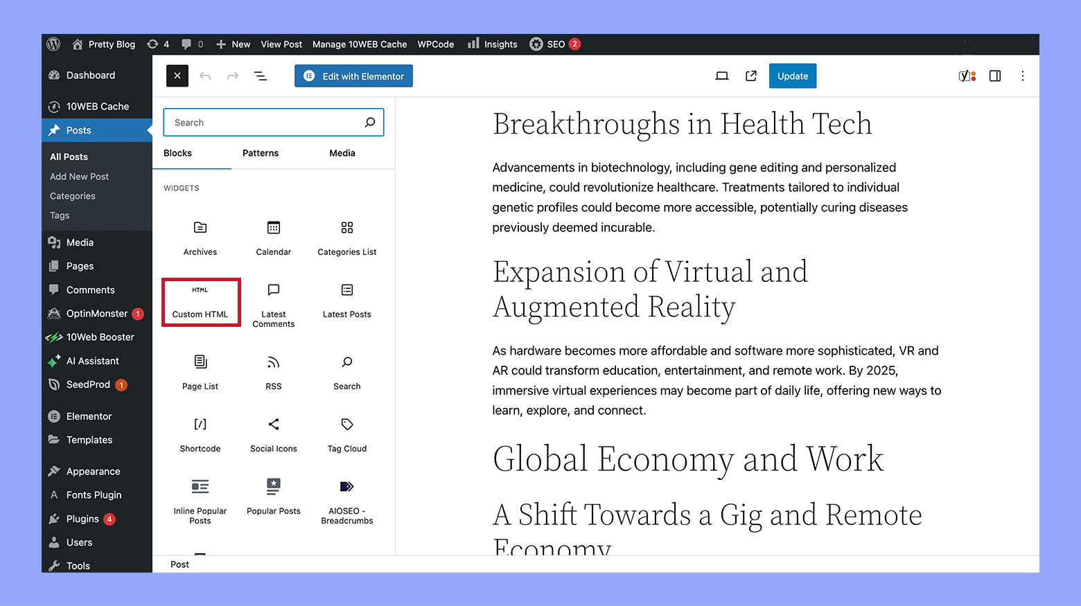 How to Embed a Google Form in WordPress - 10Web