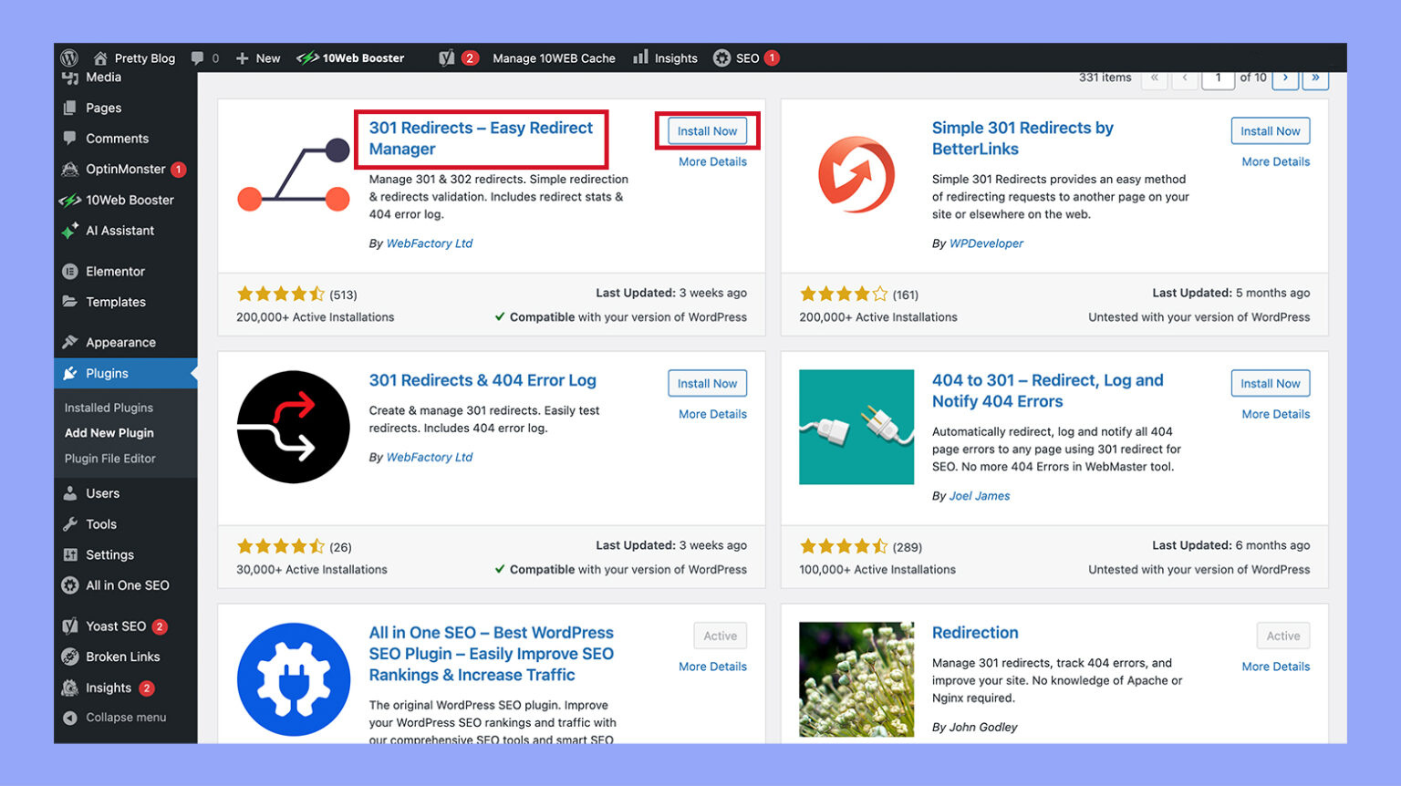 How to Redirect Page in WordPress - 10Web