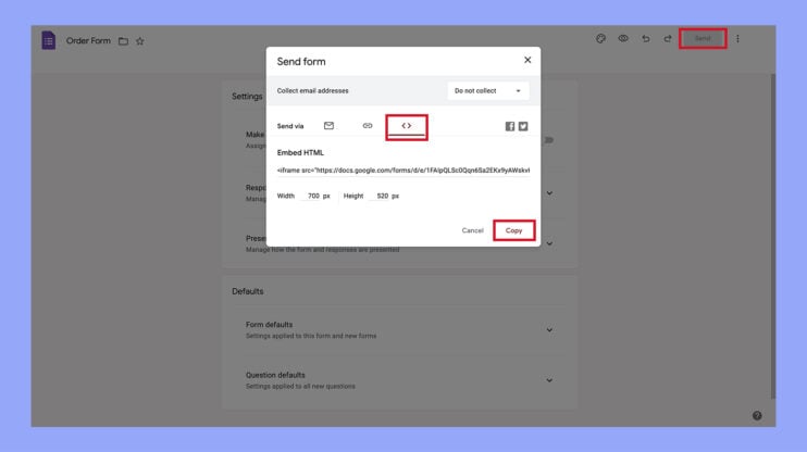 How to Embed a Google Form in WordPress - 10Web