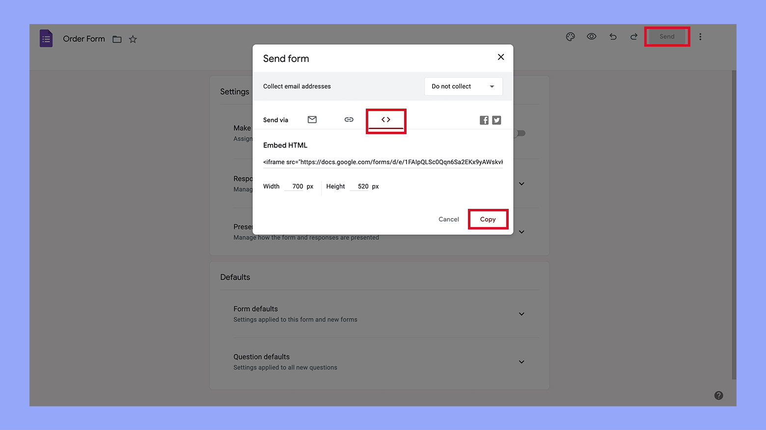 How to Embed a Google Form in WordPress - 10Web