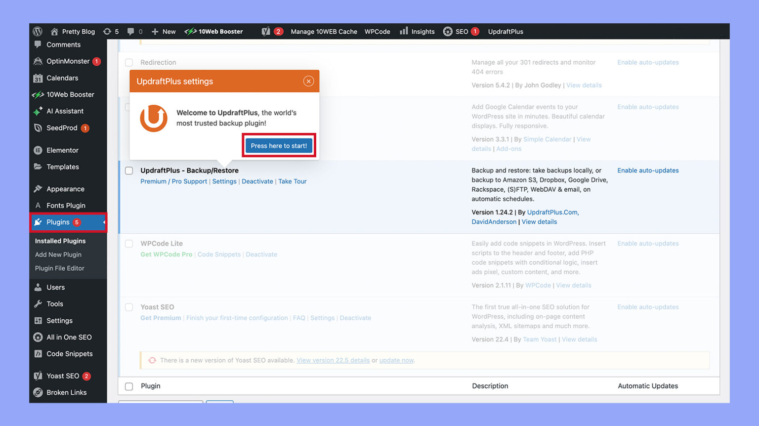 How to Backup WordPress Site: A Simple Guide for Beginners - 10Web