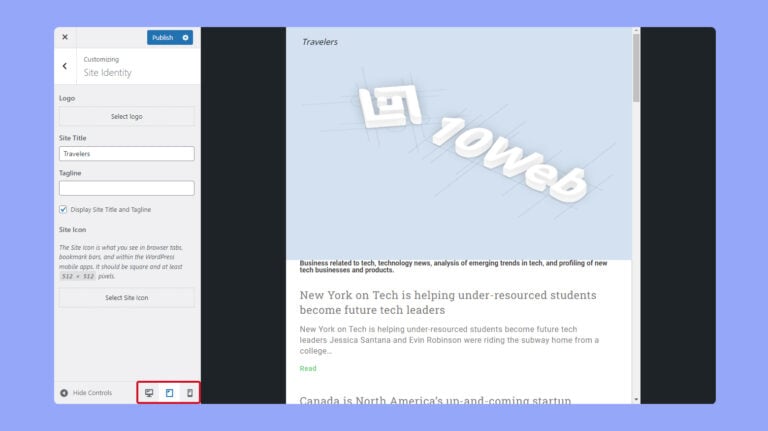 How to Edit the Mobile Version of Your WordPress Site - 10Web