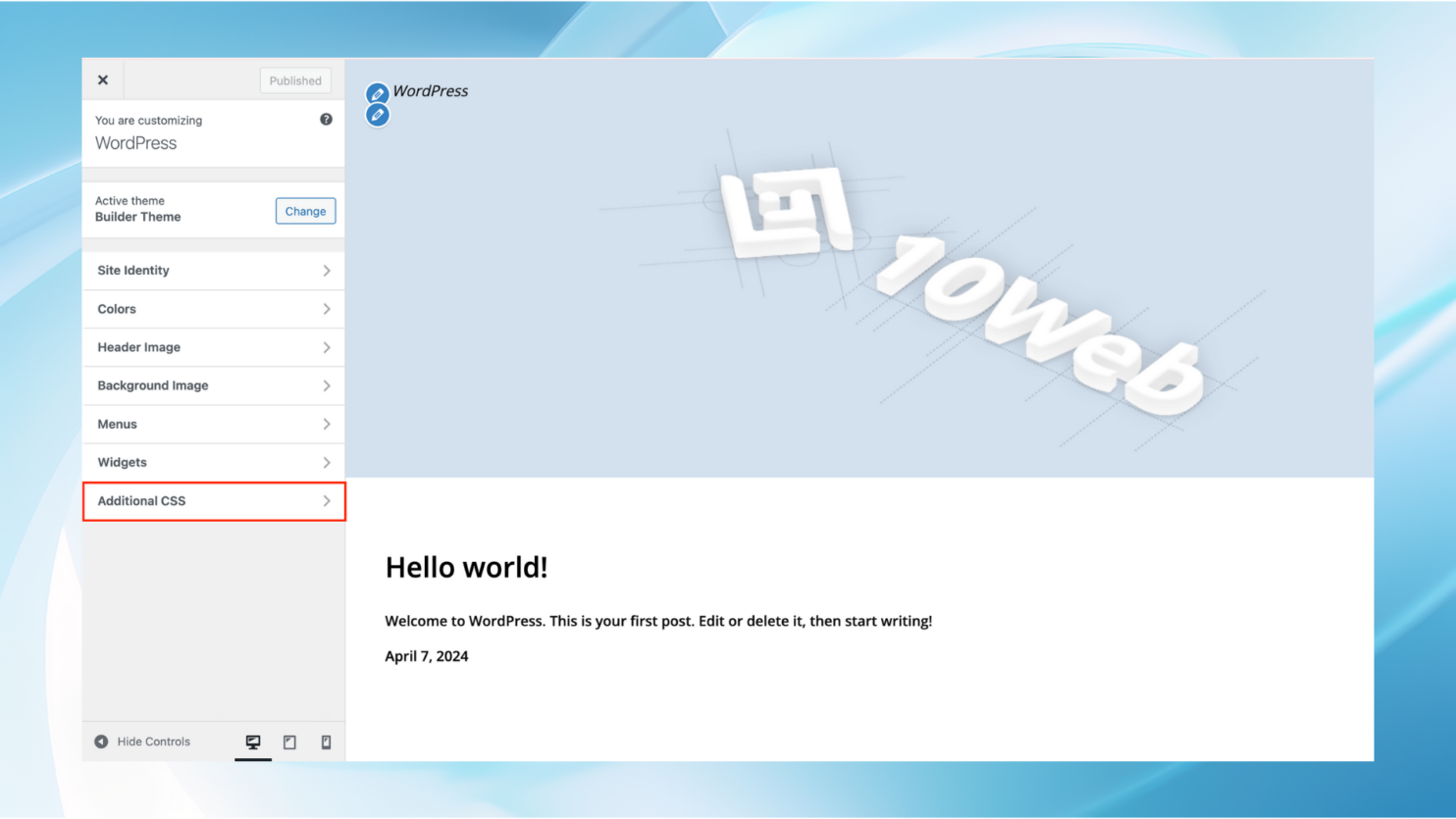 How To Edit Css In Wordpress 10web