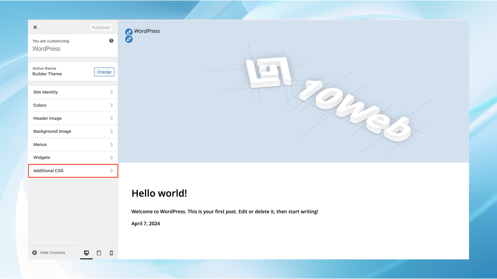 How To Edit Css In Wordpress 10web