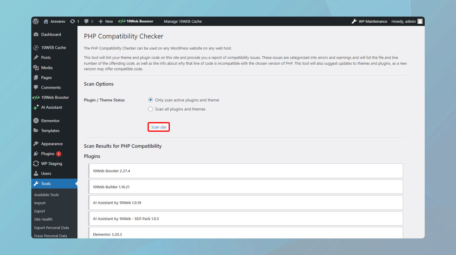 How to Update PHP in WordPress - 10Web