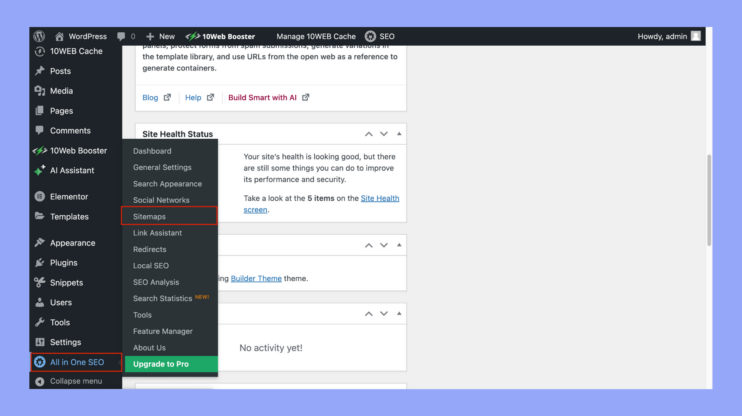 5 Methods on How to Create a Sitemap in WordPress - 10Web