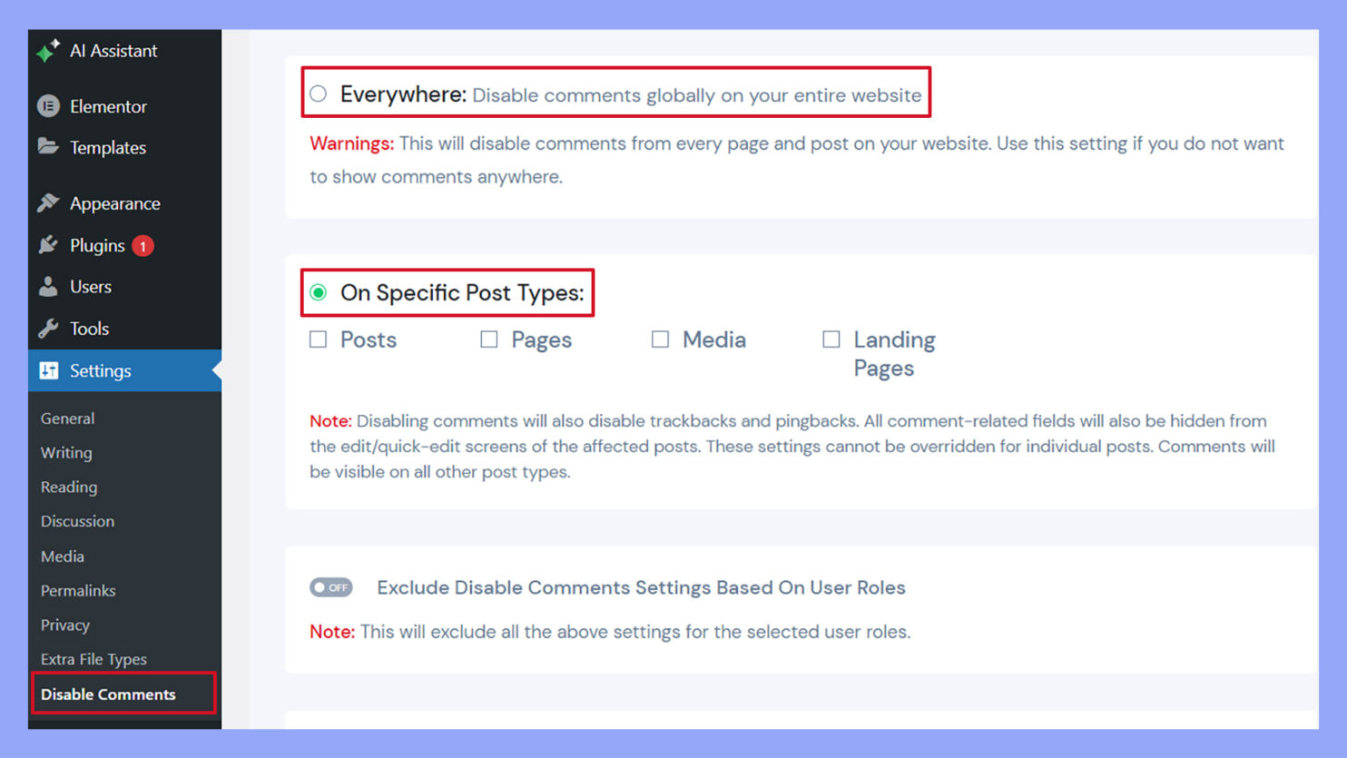 Learn How To Disable Comments In Wordpress Complete Tutorial