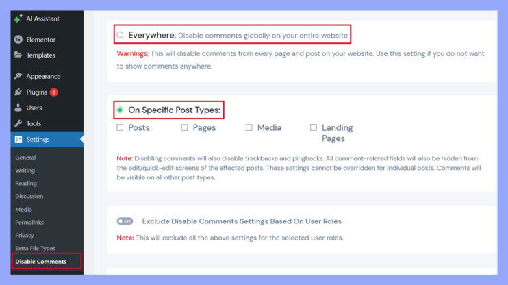 Learn How to Disable Comments in WordPress: Complete Tutorial