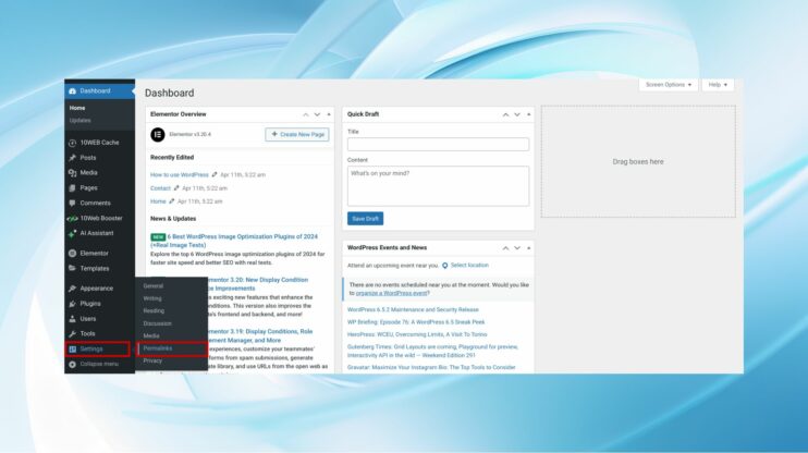 How to Change Permalink in WordPress - 10Web