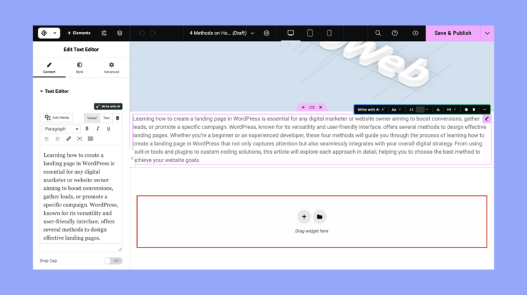 How to Create a Landing Page in WordPress with 4 Easy Approaches - 10Web
