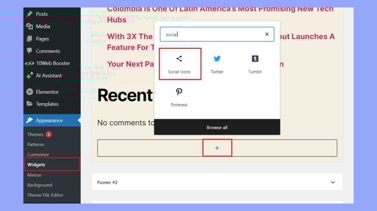 Ultimate Guide: How to Add Social Media Icons to WordPress